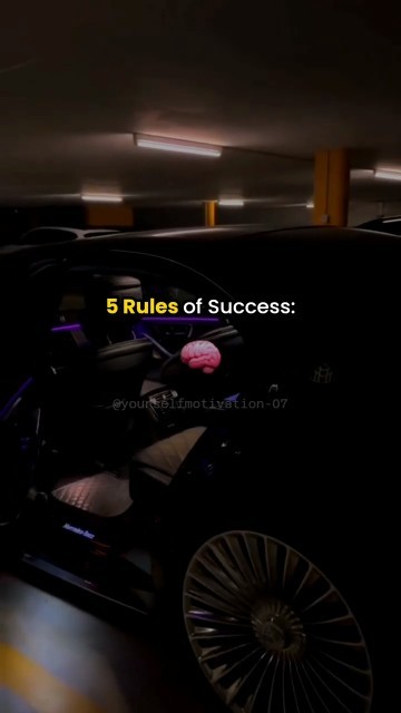 5 Rules of Success💸🤑 You MUST Follow to Win🔥💸💰😎#shorts , #youtubeshorts ...