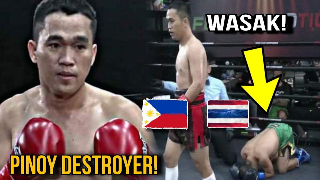 LATEST FIGHT 2024! PINOY DESTROYER NANALASA SA THAILAND! Alfred Deano ...