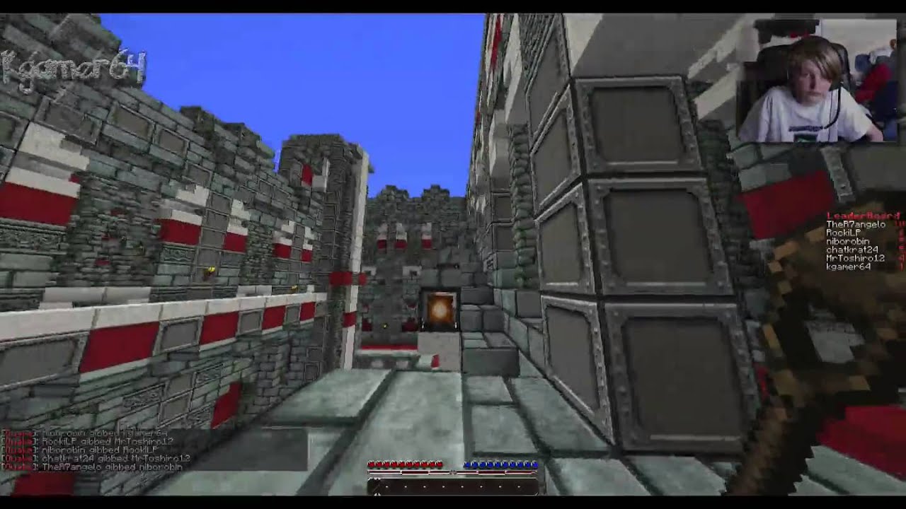 QUAKE IN MINECRAFT - NO MODS! - KGTry QuakeCraft Episode 2 - YouTube