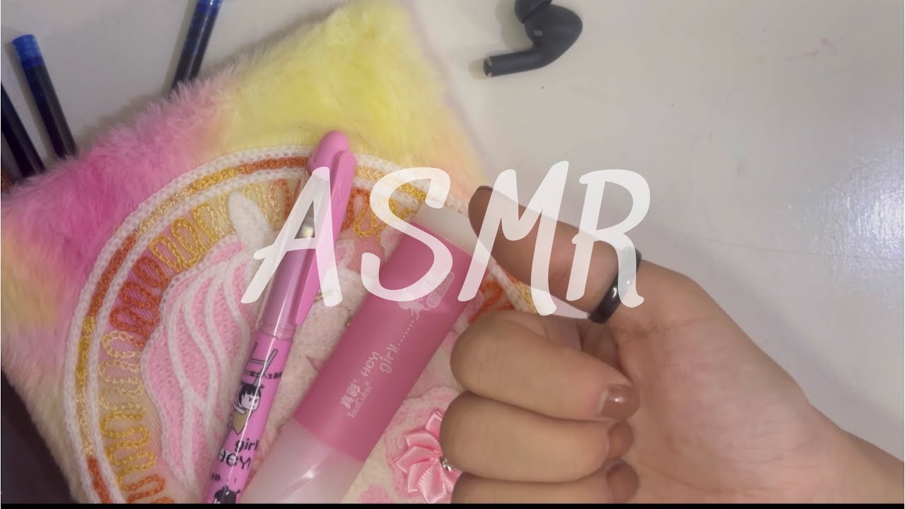 INK PEN ASMR VIDEO || ASMR || satisfying sounds - YouTube