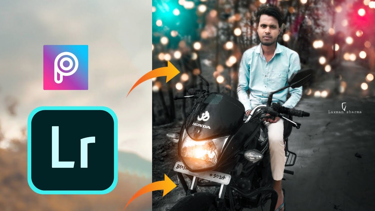 How to new trending bike editing and background black editing lightroom ...