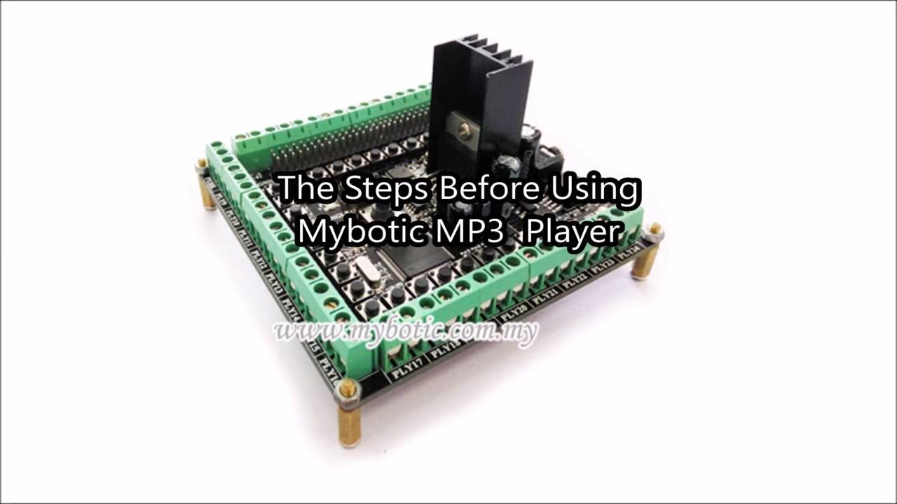 Overview Of Mybotic MP3 Player - YouTube