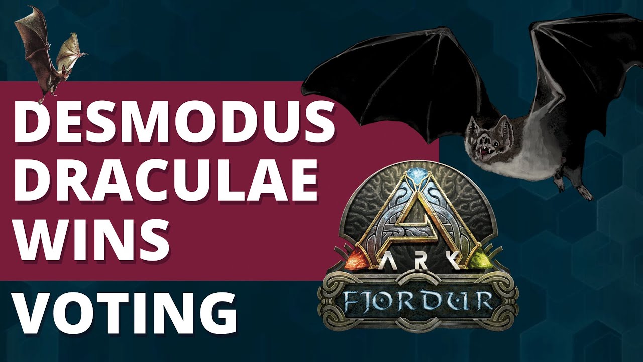 DESMODUS DRACULAE will be added to Fjordur in summer | ARK SURVIVAL ...