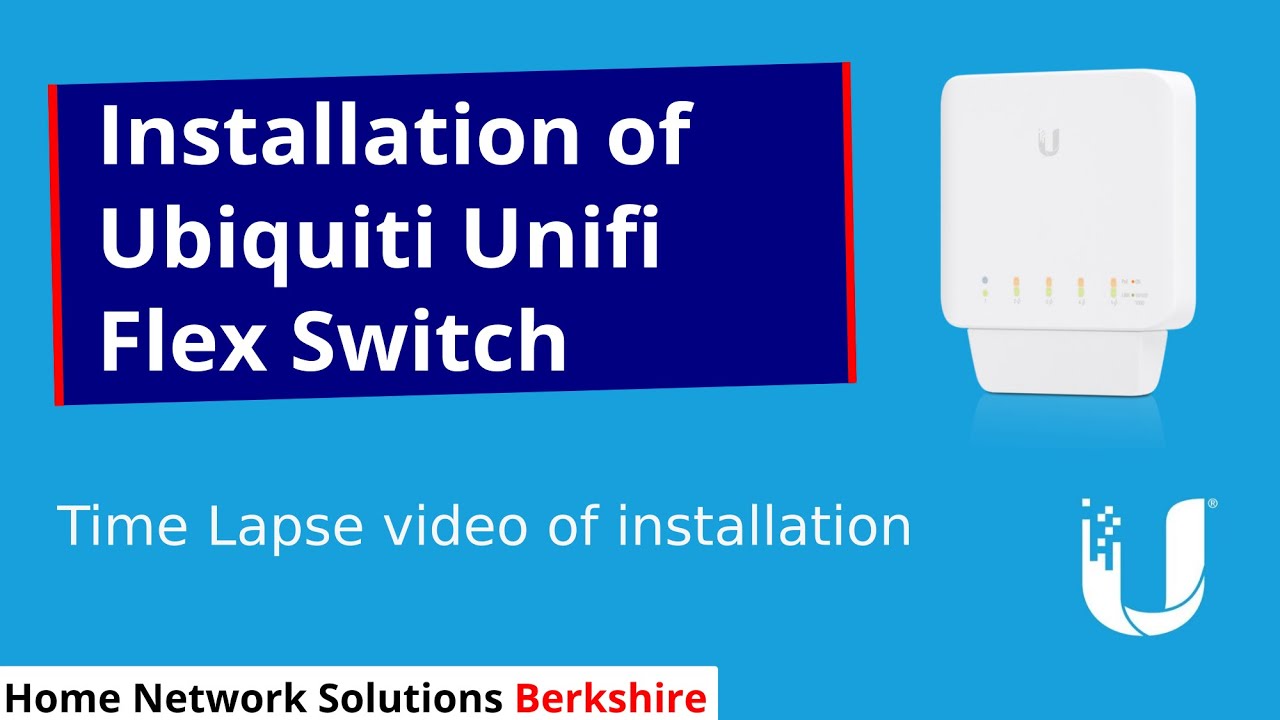 Ubiquiti Unifi Flex Switch Installation Powering 3 X Unifi Lite 6
