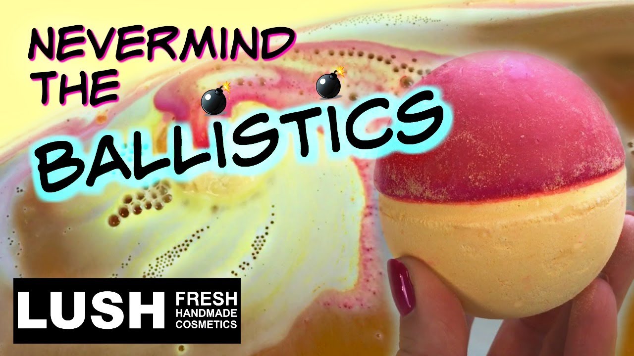 *LUSH* - "Never Mind The Ballistics" CHRISTMAS IN JULY 🎄 Bath Bomb Demo ...