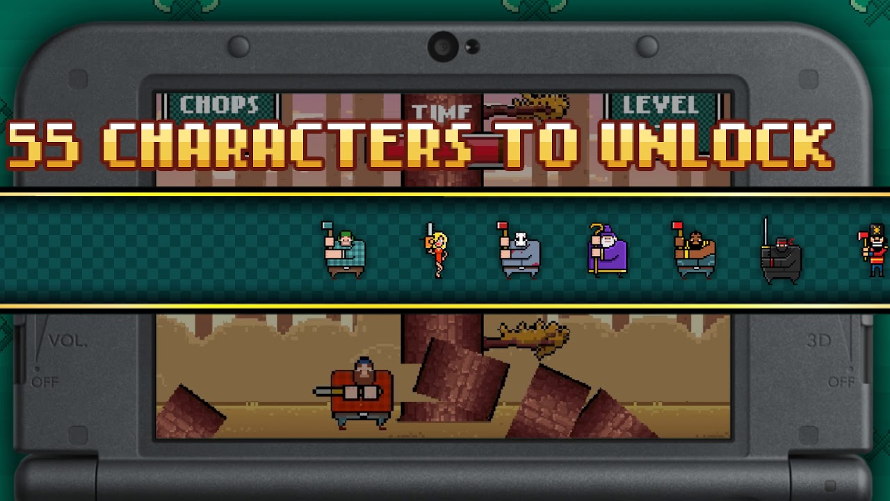 Timberman 3DS Trailer - YouTube