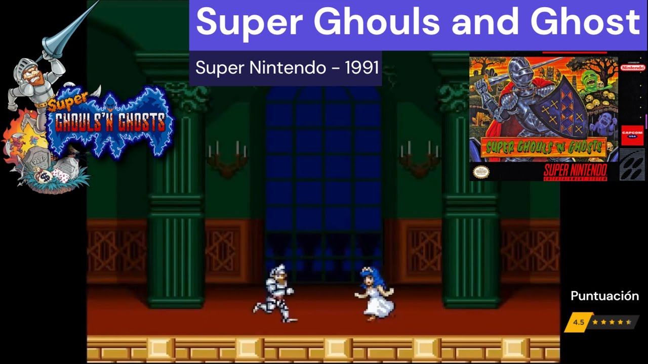 Super Ghoul´s and Ghost para SNES – Fantasmas, Zombis y Calzoncillos ...
