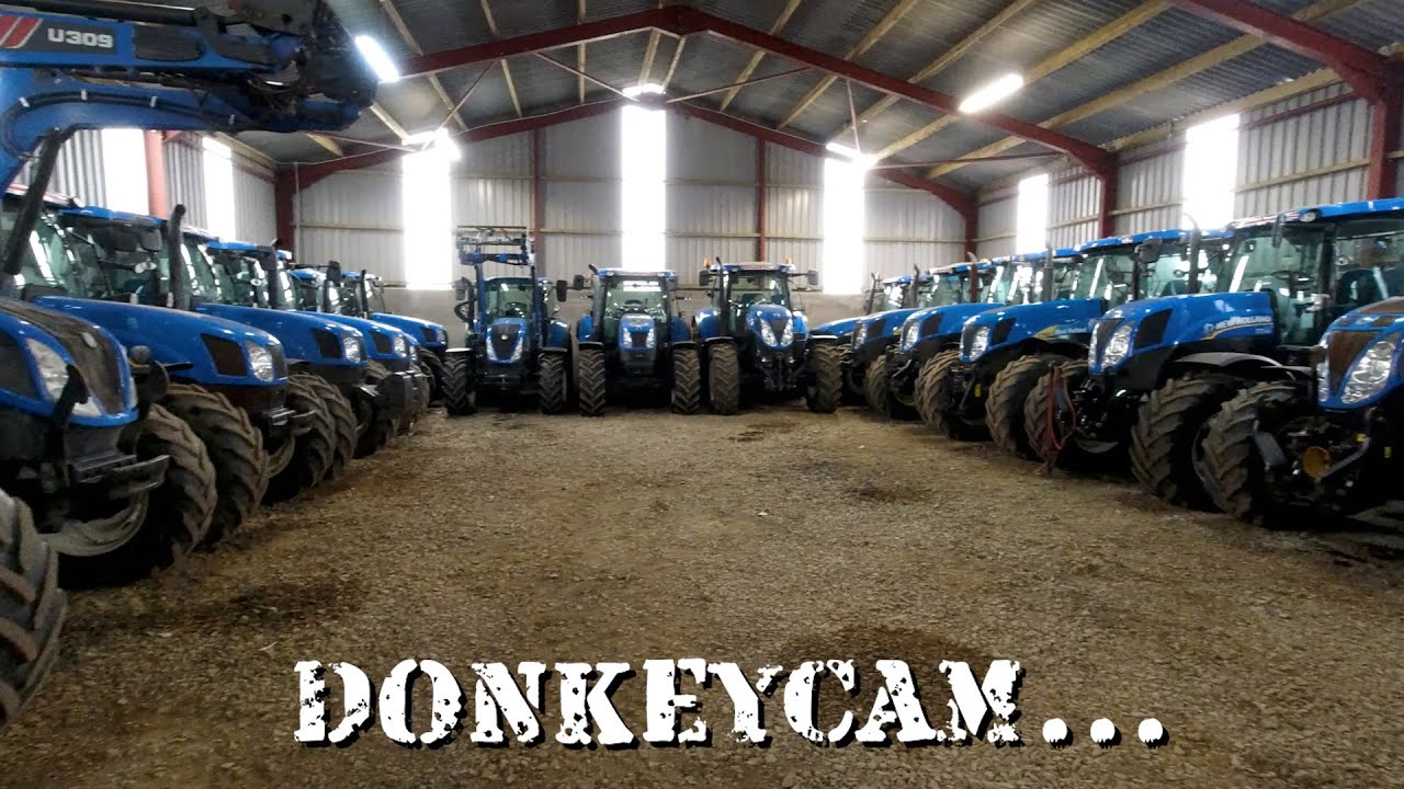 DONKEYCAM VLOG - SLEMISH TRACTORS - YouTube