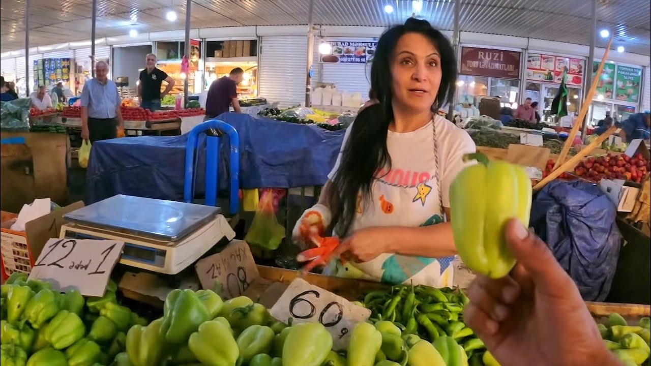 Street Market in Baku Azerbaijan🇦🇿 [4K] - YouTube
