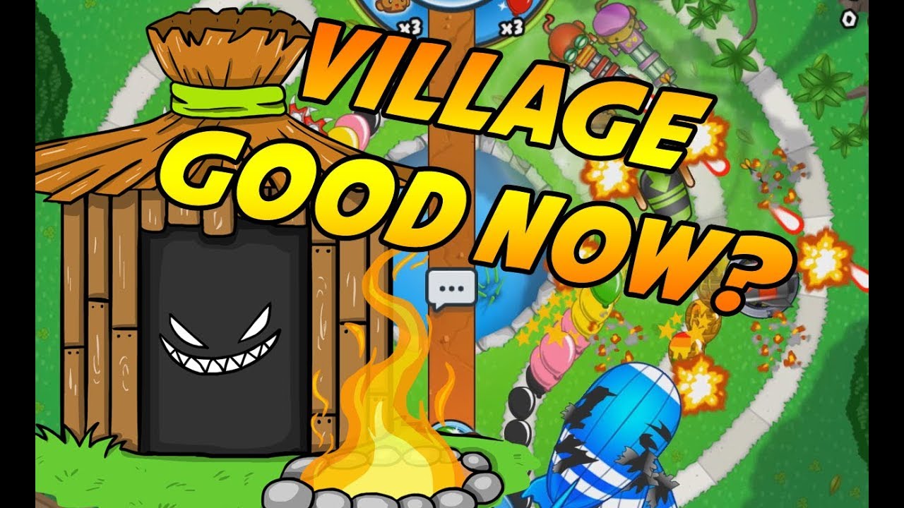 VILLAGE AWESOME NOW? - Bloons TD Battles - YouTube