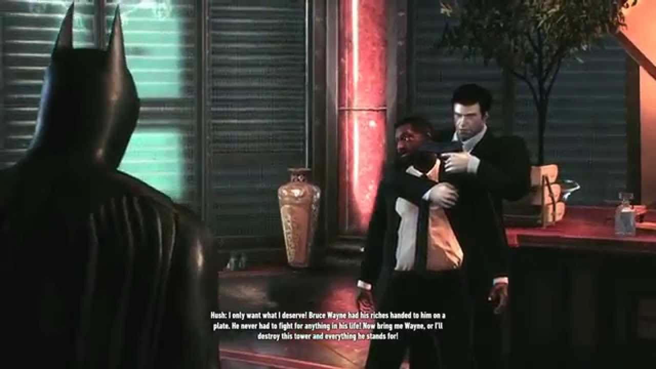 BATMAN™: ARKHAM KNIGHT Hush (Post Story Alternate Dialogue) - YouTube
