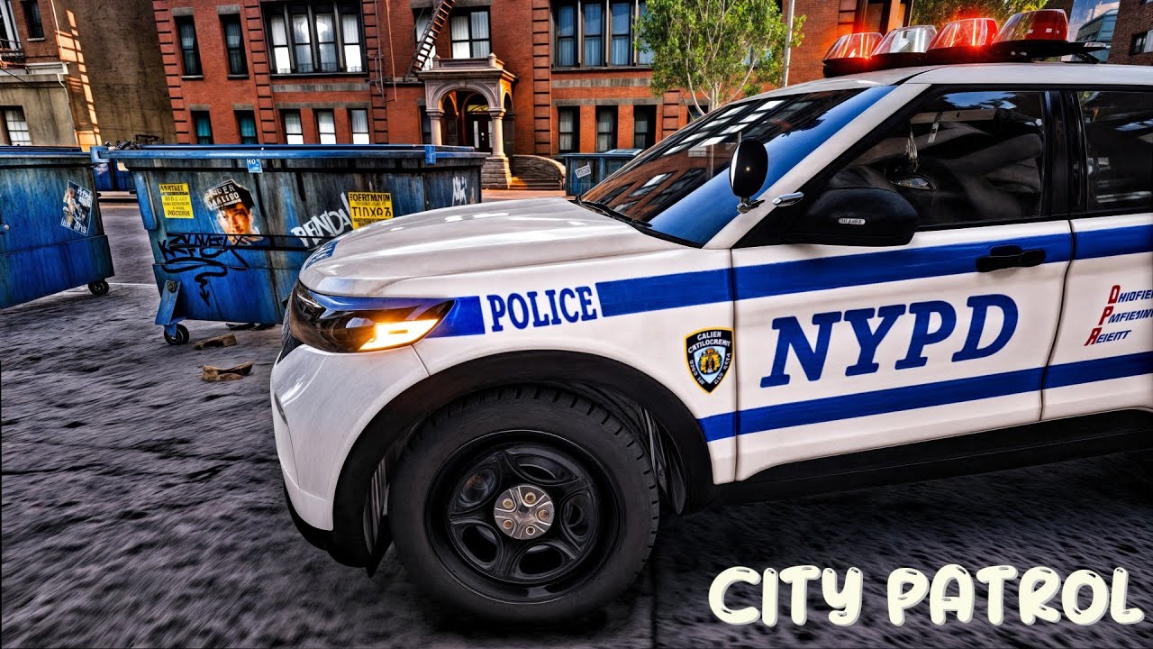 Playing GTA 5 As A POLICE OFFICER City Patrol| NYPD|| GTA 5 Lspdfr Mod ...