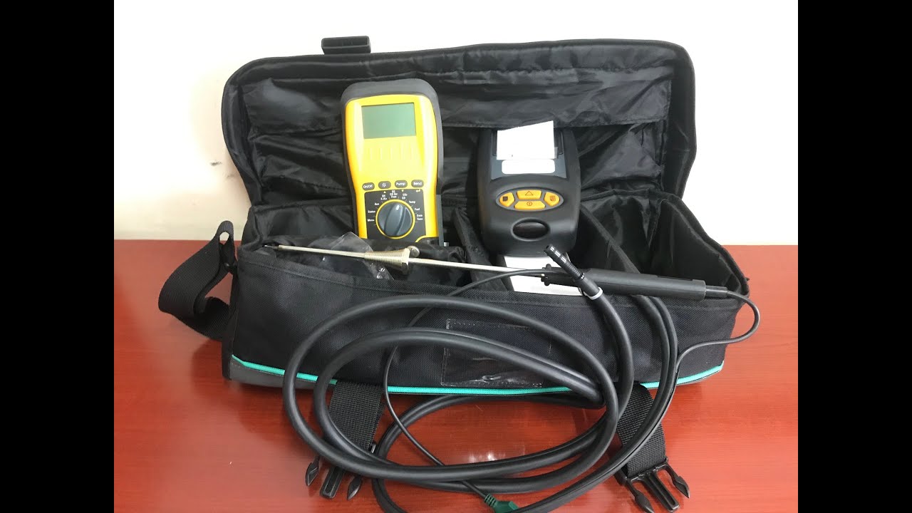COMBUSTION ANALYZER C85KIT UNBOXING - YouTube