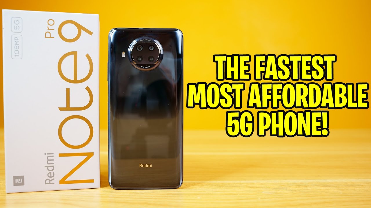 REDMI NOTE 9 PRO 5G - THE FASTEST MOST AFFORDABLE 5G PHONE! - YouTube