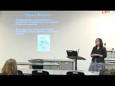 Science Policy as a Career for PhDs - Jennifer Hobin - YouTube