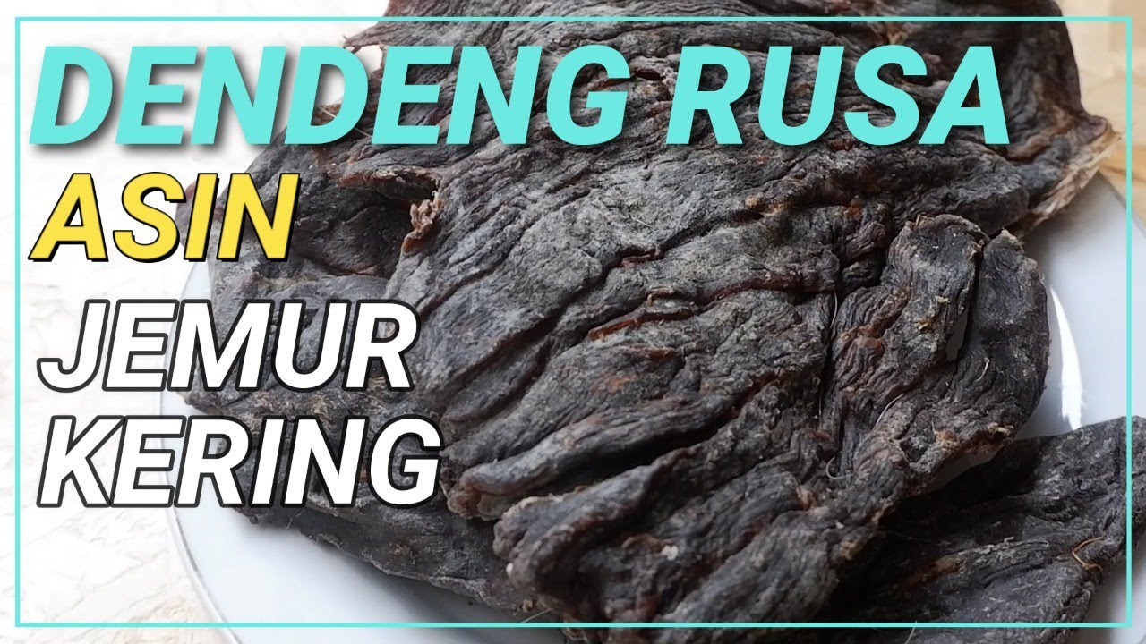 DENDENG RUSA ASIN / DENDENG DAGING RUSA ASLI KOTA RUSA MERAUKE - YouTube