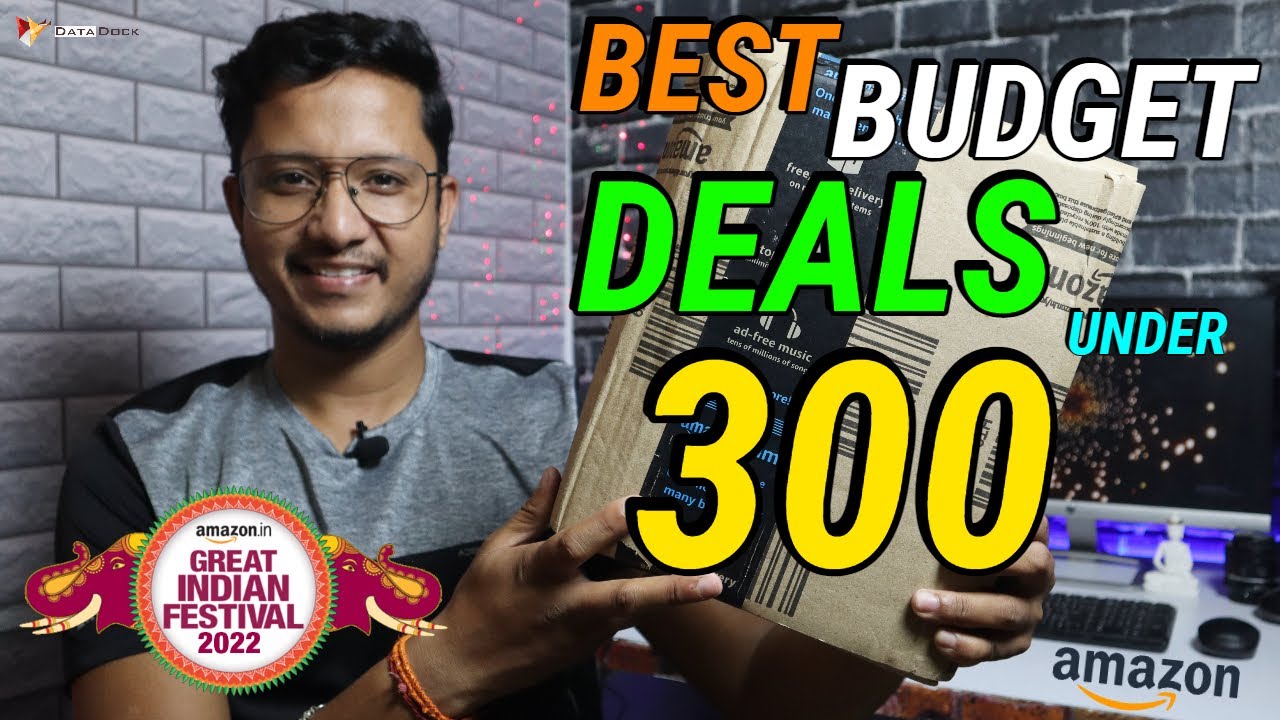 Best Budget Deals Under 300 on Amazon Great Indian Festival Sale 2022 ...