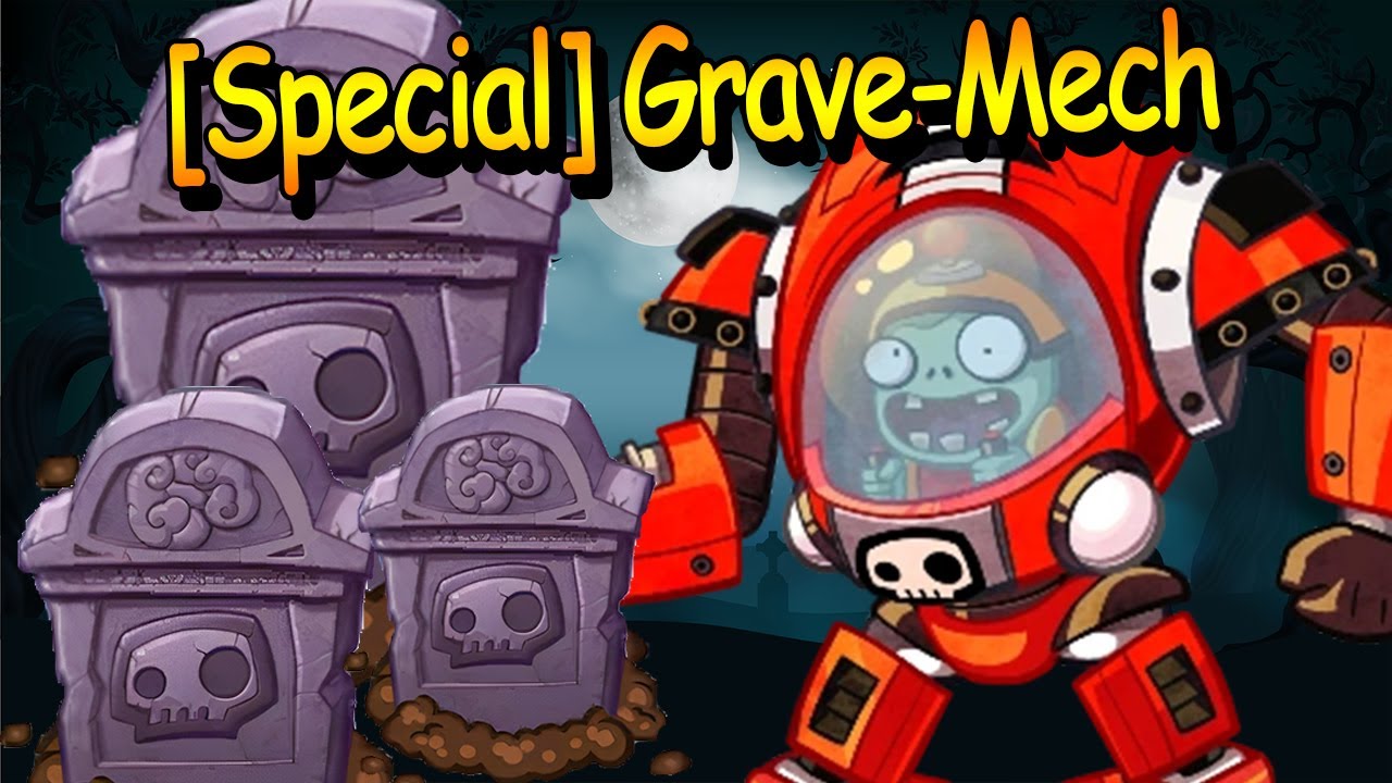 [Special] Z-Mech But (Almost) ALL Of Deck Is GRAVESTONE! PvZ Heroes ...