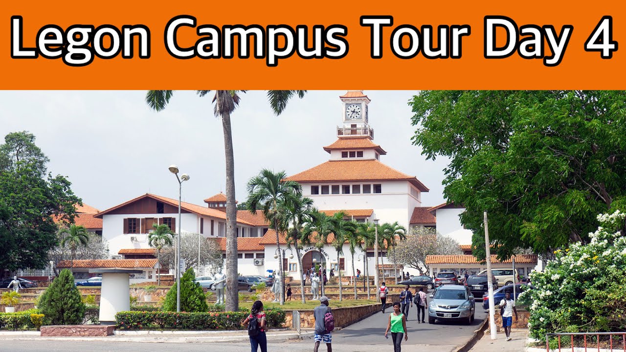 Wow They Don’t Show You This Part Of Legon Campus, Tour With Me - YouTube