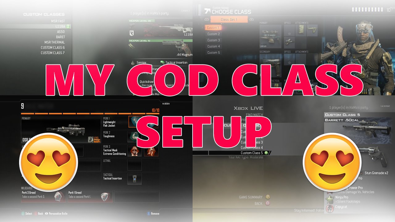 My COD Class Setup ( کلاس سیتەپەکانم لە کال ئۆف دوتی) - YouTube