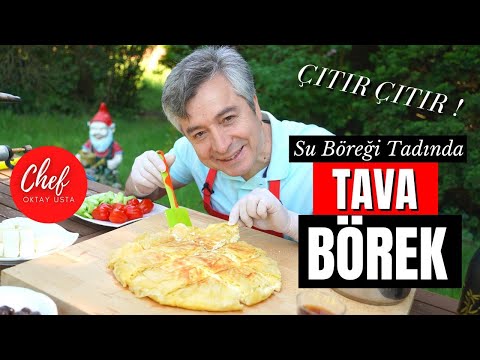 OKTAY USTA'DAN  TAVA BÖREĞİ nasıl yapılır?