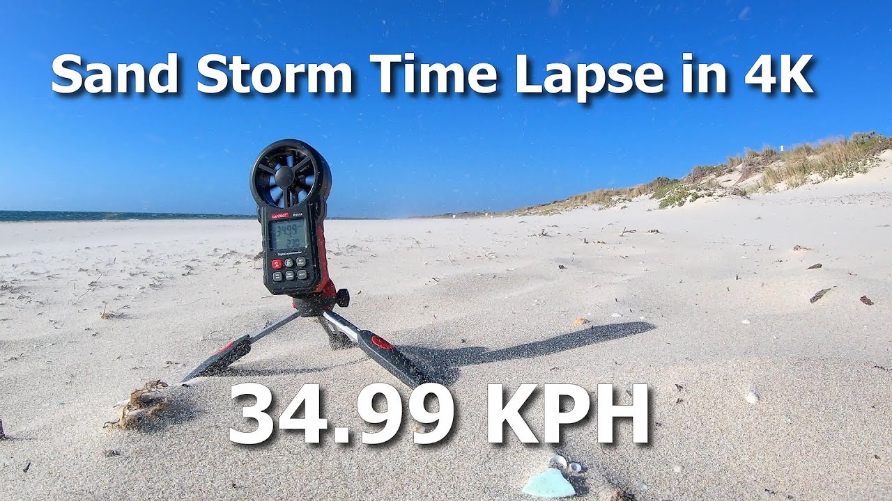 4k Time Lapse Sand and Shells Aeolian Saltation Processes - YouTube