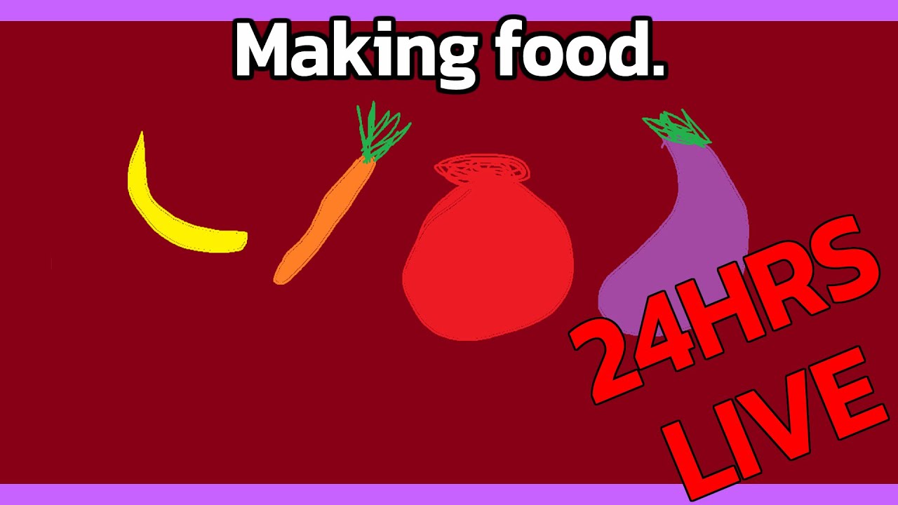 Chat, what am I making for lunch? (24hr stream pt.3) - YouTube