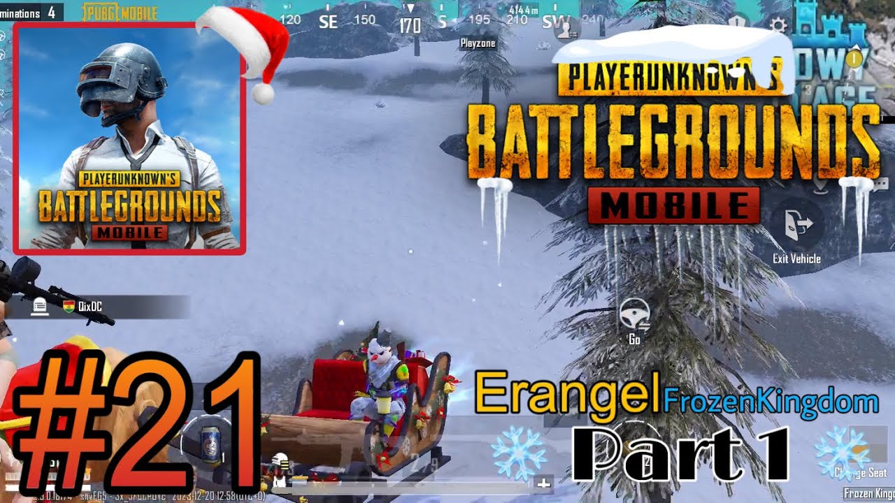 PUBG Mobile Gameplay #21 Erangel Frozen Kingdom - Part 1 - YouTube