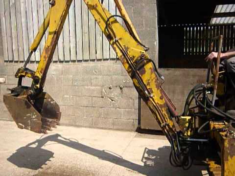 Rear Mounted Back Actor /Power Arm For Small Tractor - YouTube