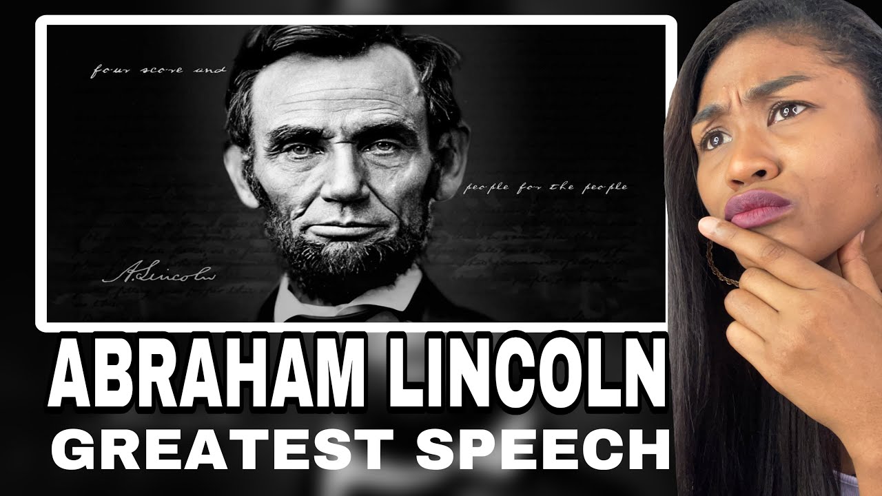 FIRST TIME HEARING THE Greatest Speech in American History (Abe Lincoln ...