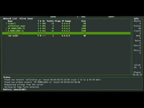 kismet + wifi ralink usb - YouTube
