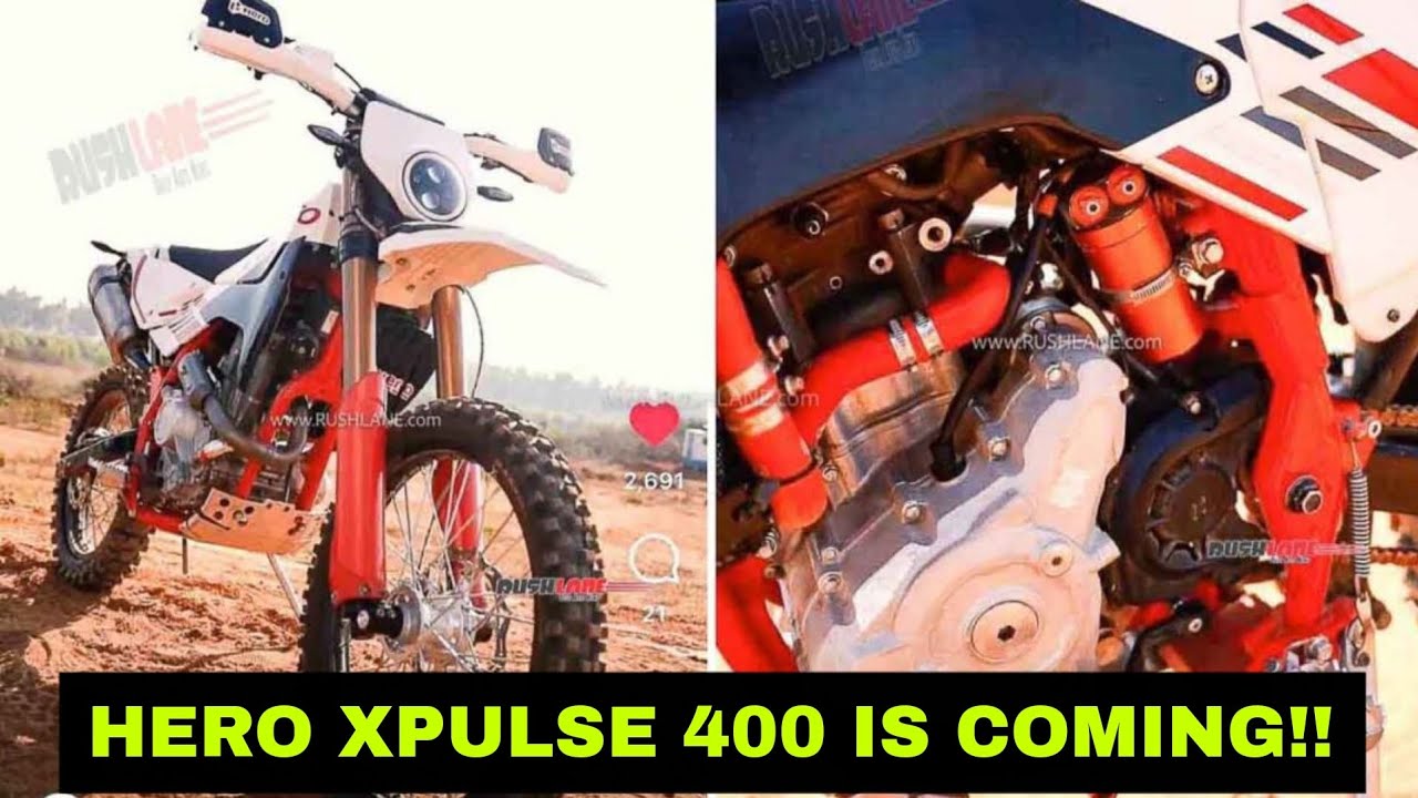hero xpulse 400 is coming | hero xpulse 400 | upcoming hero xpulse 400 ...