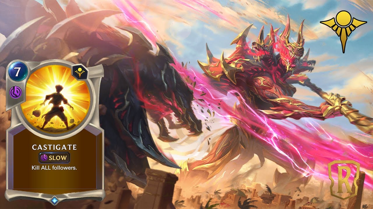 THE GOD OF SHURIMA!!🔥 | Nasus + Azir Mono Shurima deck | Legends of ...