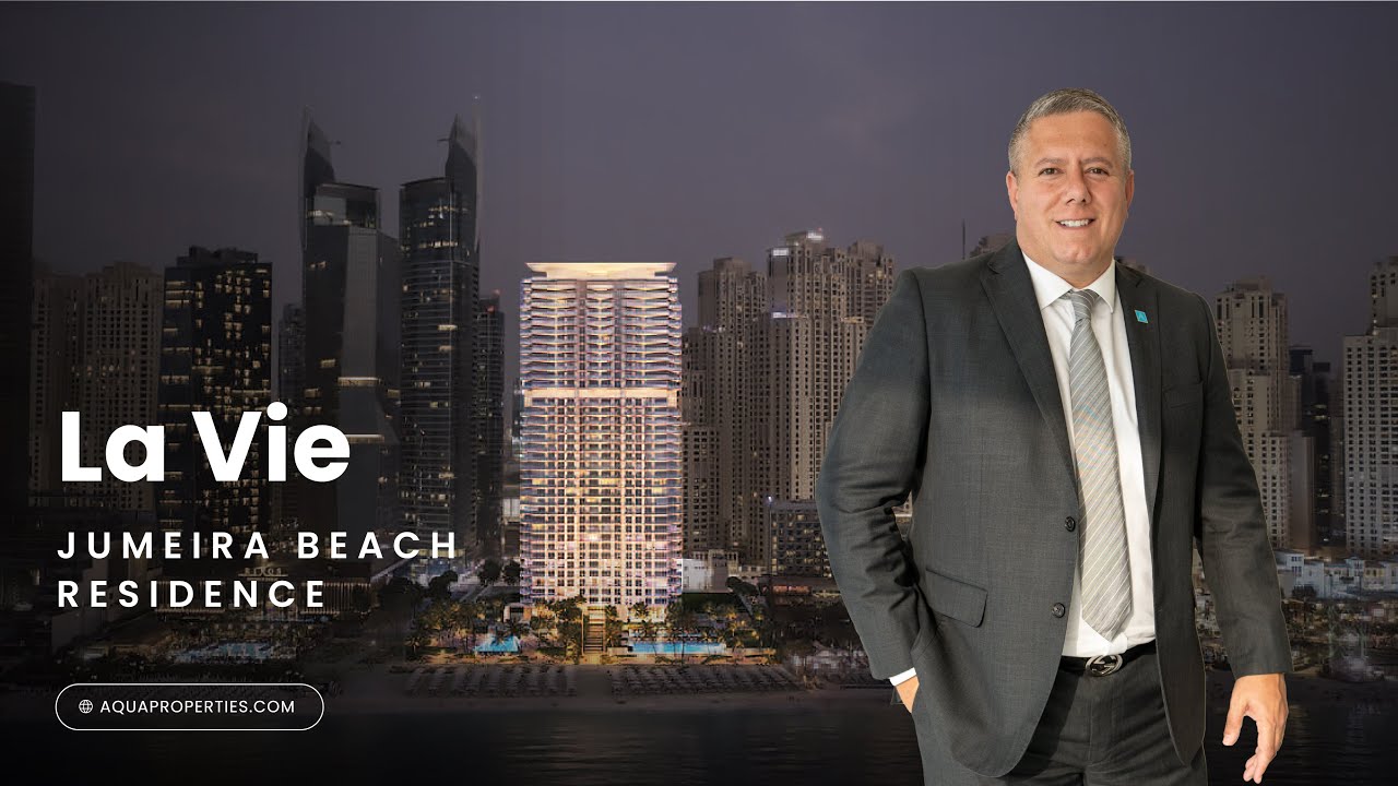 Spacious 4-Bedroom Corner Unit in La Vie, JBR - YouTube