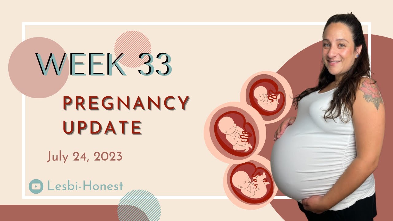 Week 33 pregnancy update - YouTube