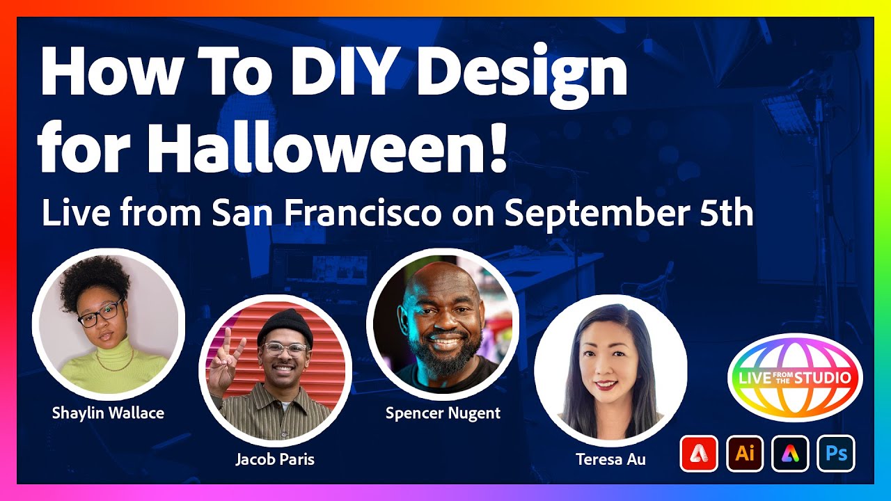 How To DIY Design for Halloween | Design & Illustration Live from San ...