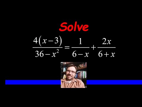 How to Solve a Rational Equation with an Extraneous Solution