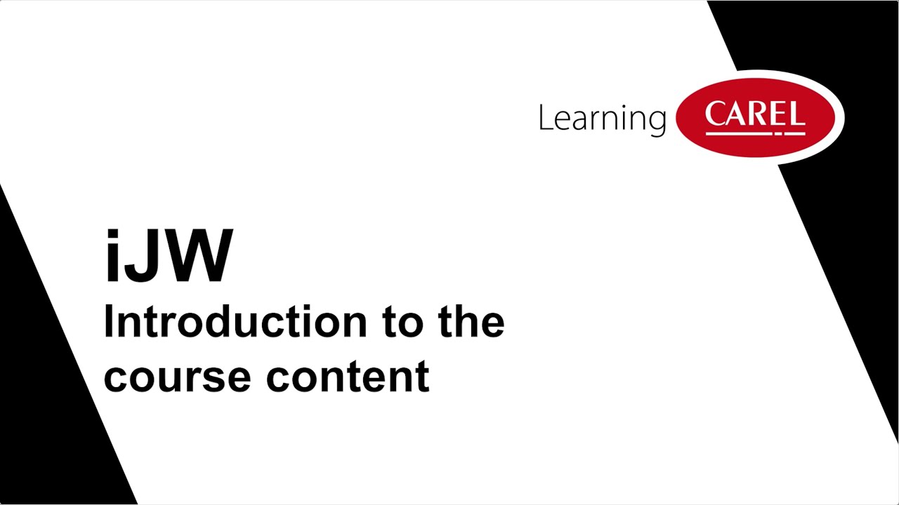 iJW Introduction to the course content - YouTube