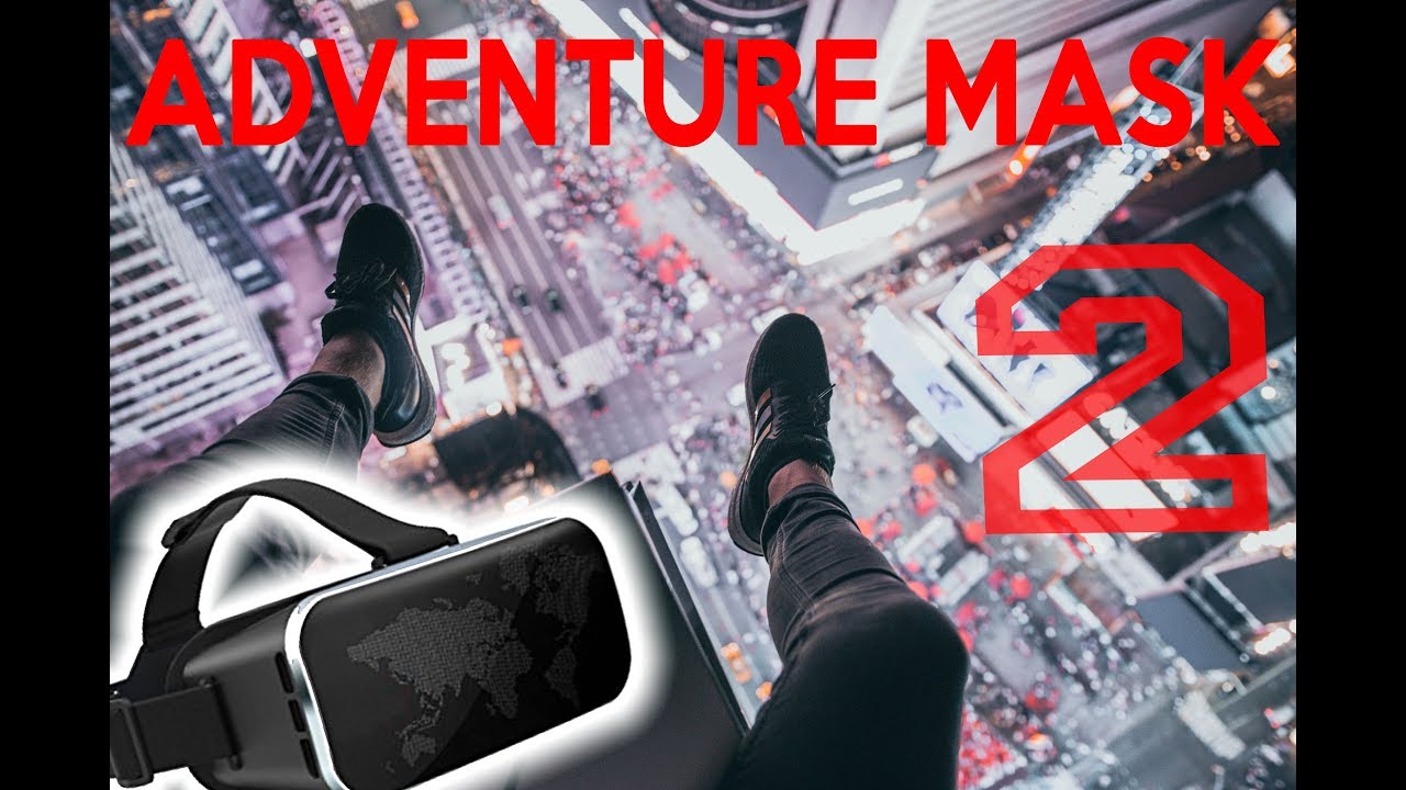POV Teleportation - New York ROOFTOP & SKYDIVING - Adventure Mask 2 ...