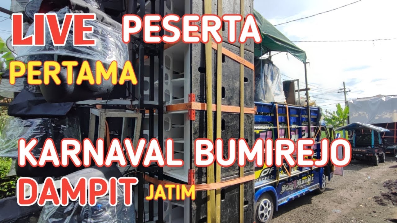 🔴LIVE PERSIAPAN KARNAVAL DESA MADUARJO DAMPIT #karnavalhariini - YouTube