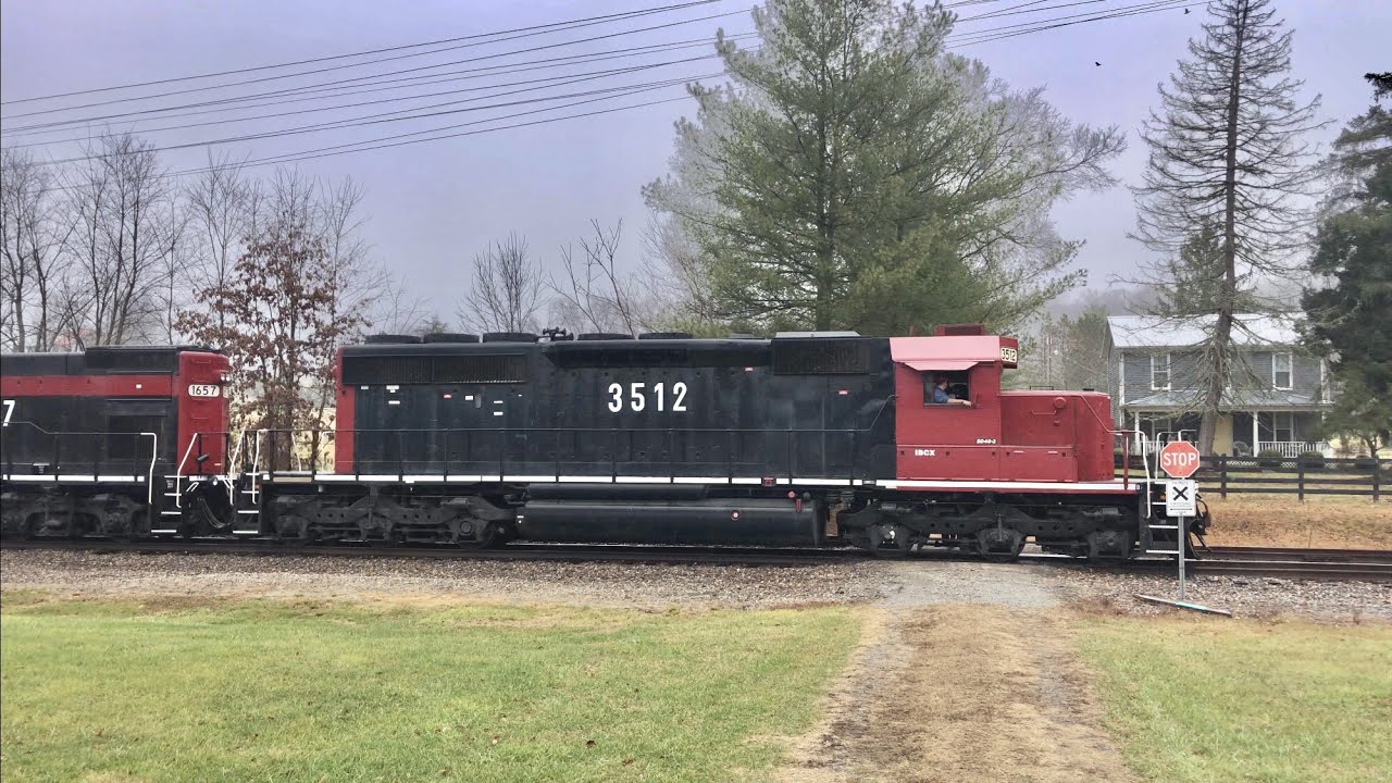 Short Line Railroad Cincinnati Eastern Railroad Rock Train In Lawshe ...