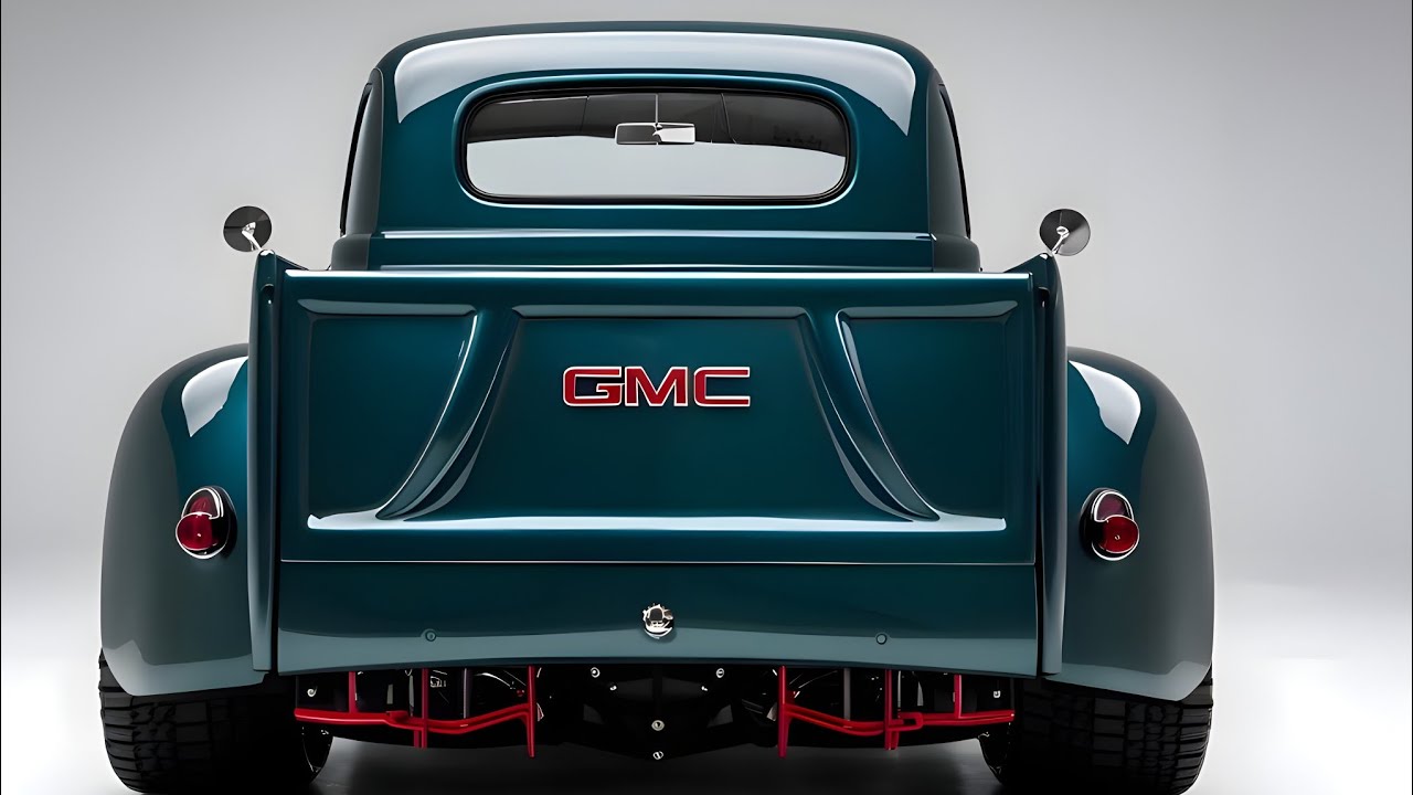 Back to the Future: 2025 GMC Vintage Pickup’s Bold Retro Redesign ...