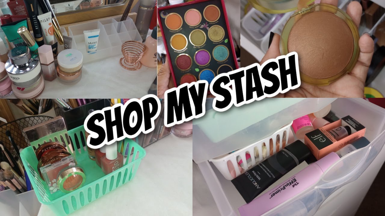 Reorganizing My Messy Vanity | Shop My Stash June 2023 | Makeup ...