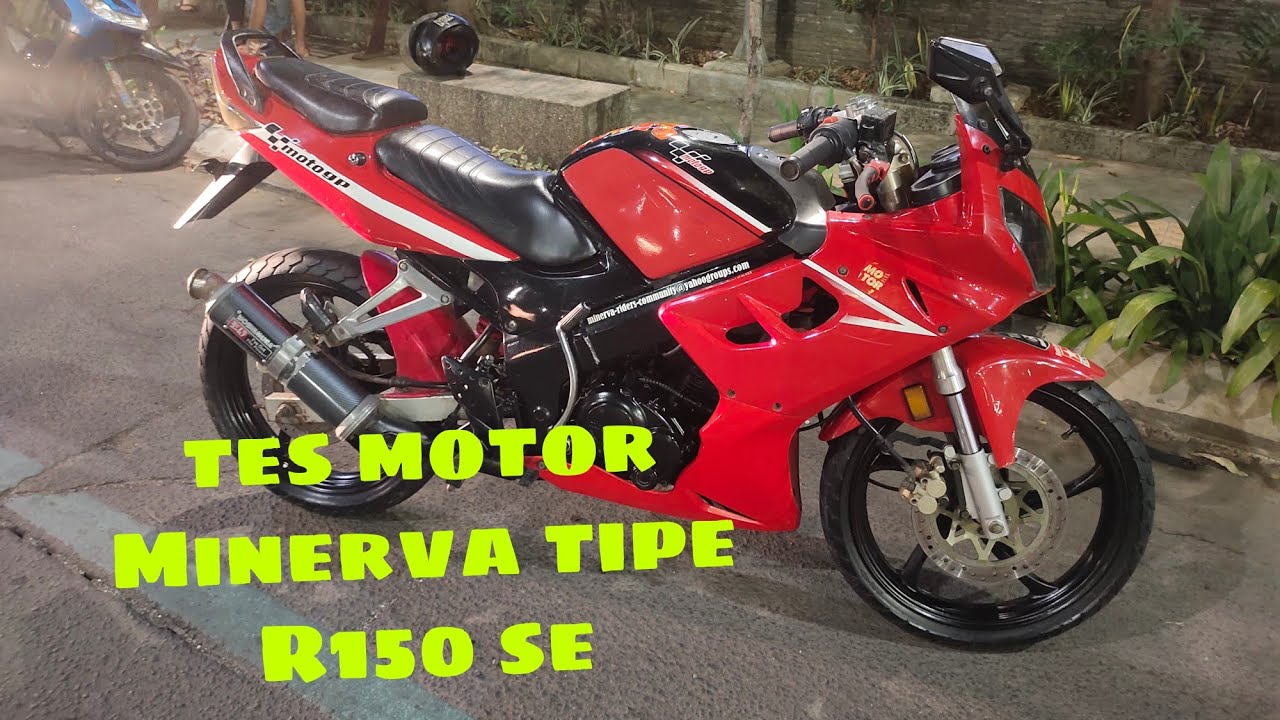 Tes Minerva R150 se model cbr - YouTube