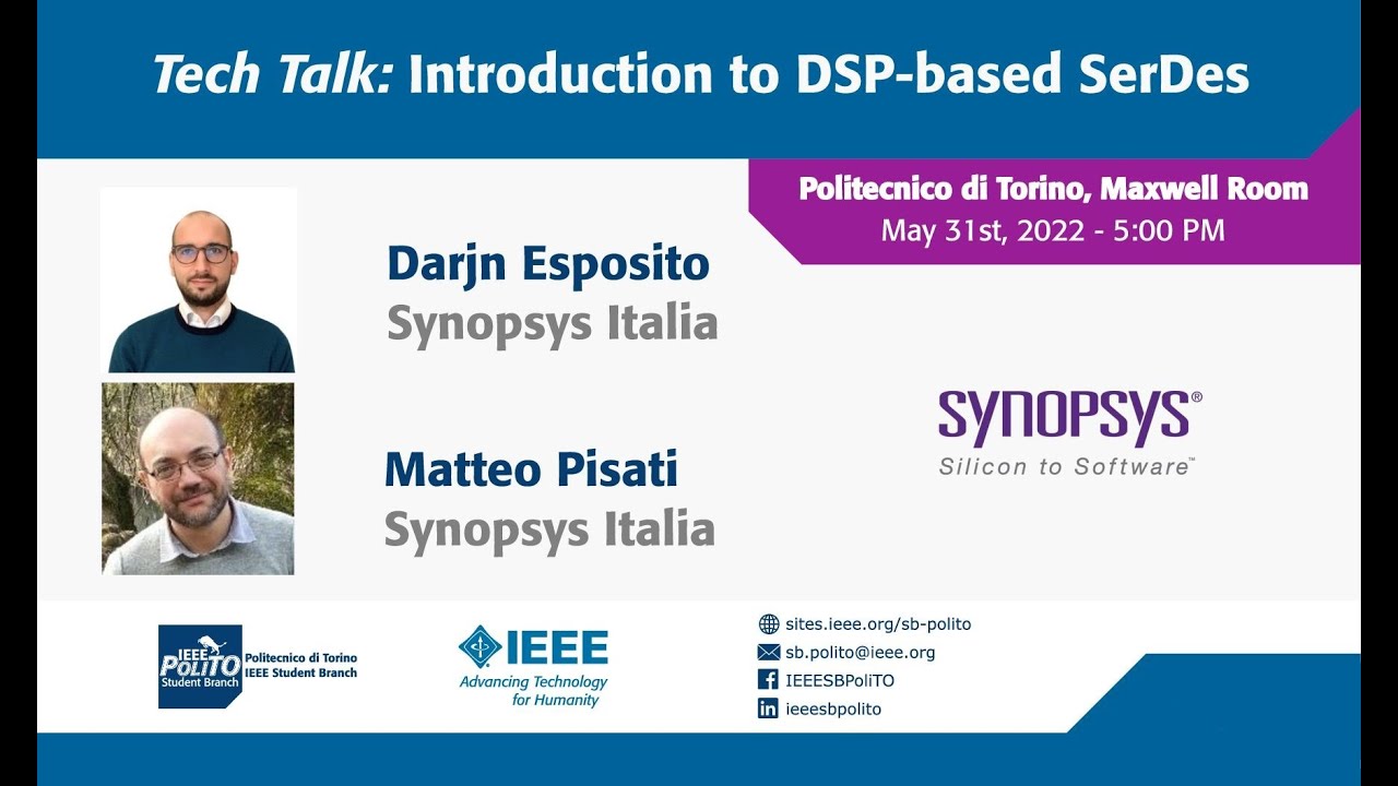 Tech Talk: Introduction to DSP-based SerDes - YouTube