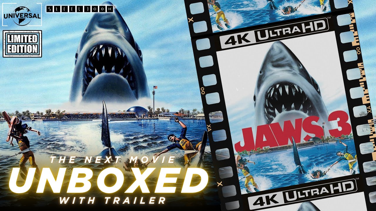 Jaws 3 Limited Collector's Edition with Steelbook 4K - Official Trailer ...