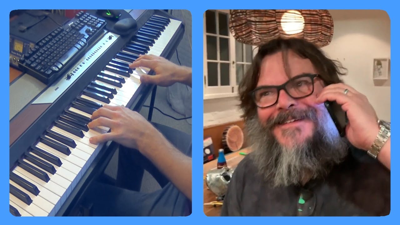 Jack Black Calls Ninja (Jablinski Games) Piano Dub - YouTube