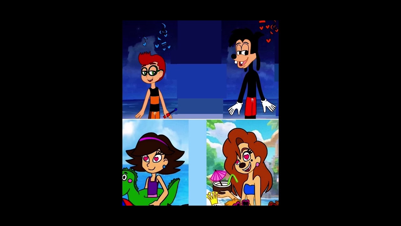 Little Einsteins/A Goofy Movie: Leo x June & Max x Roxanne (Just a ...