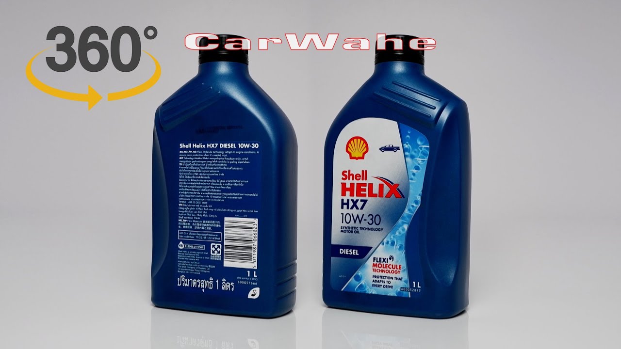 Shell HELIX HX7 10W-30 Diesel Engine Oil 1Liter - YouTube