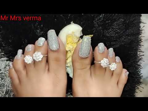 Egg crushing video with feet of Mr mrs Verma - YouTube
